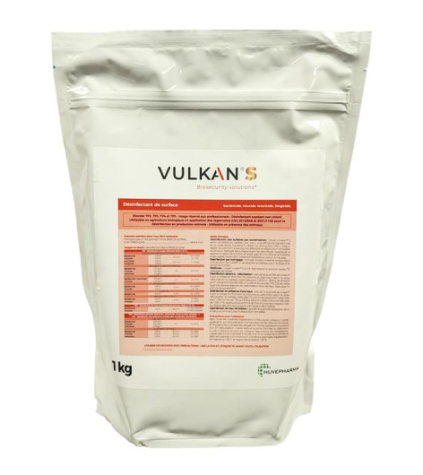 Hygiène des bâtiments Désinfectant VULKAN S -1 kg