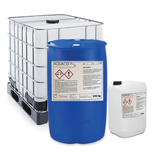 Hygiène de l'eau de boisson Acidifiant AQUACID V+ -230 kgs fut